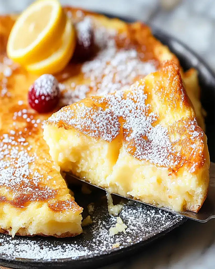Receta de Pancake Alemán Horneado – Delicia esponjosa y deliciosa para ...