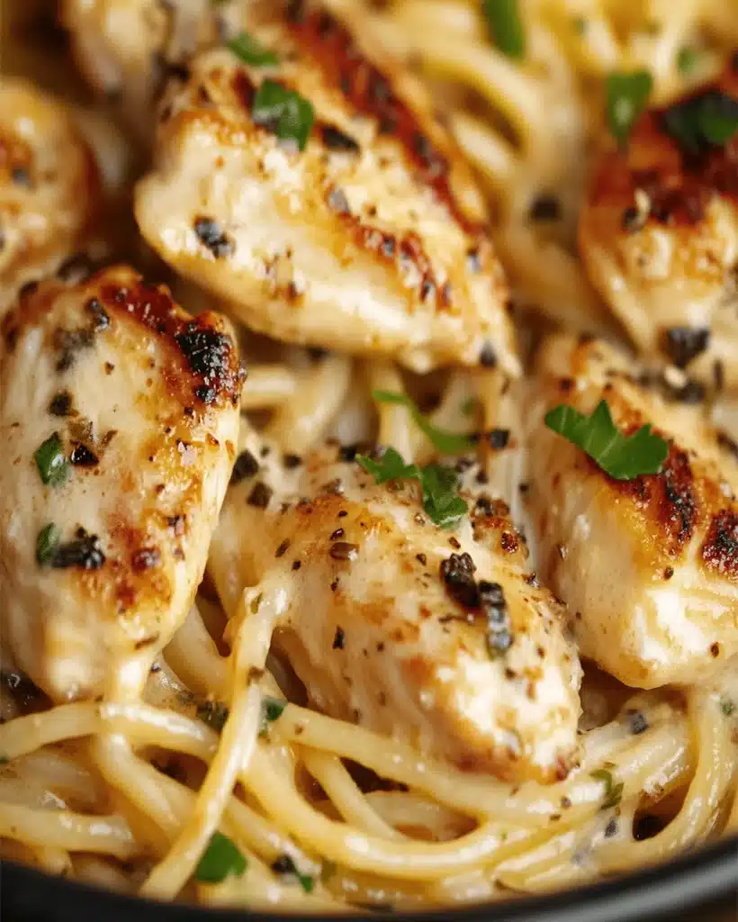 Espagueti de Pollo Monterey: Sabor y Comodidad - Recetas de abuela