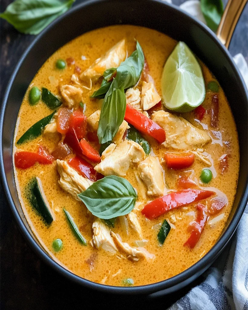 Curry Rojo Tailandés: Receta Fácil y Rápida - Recetas de abuela