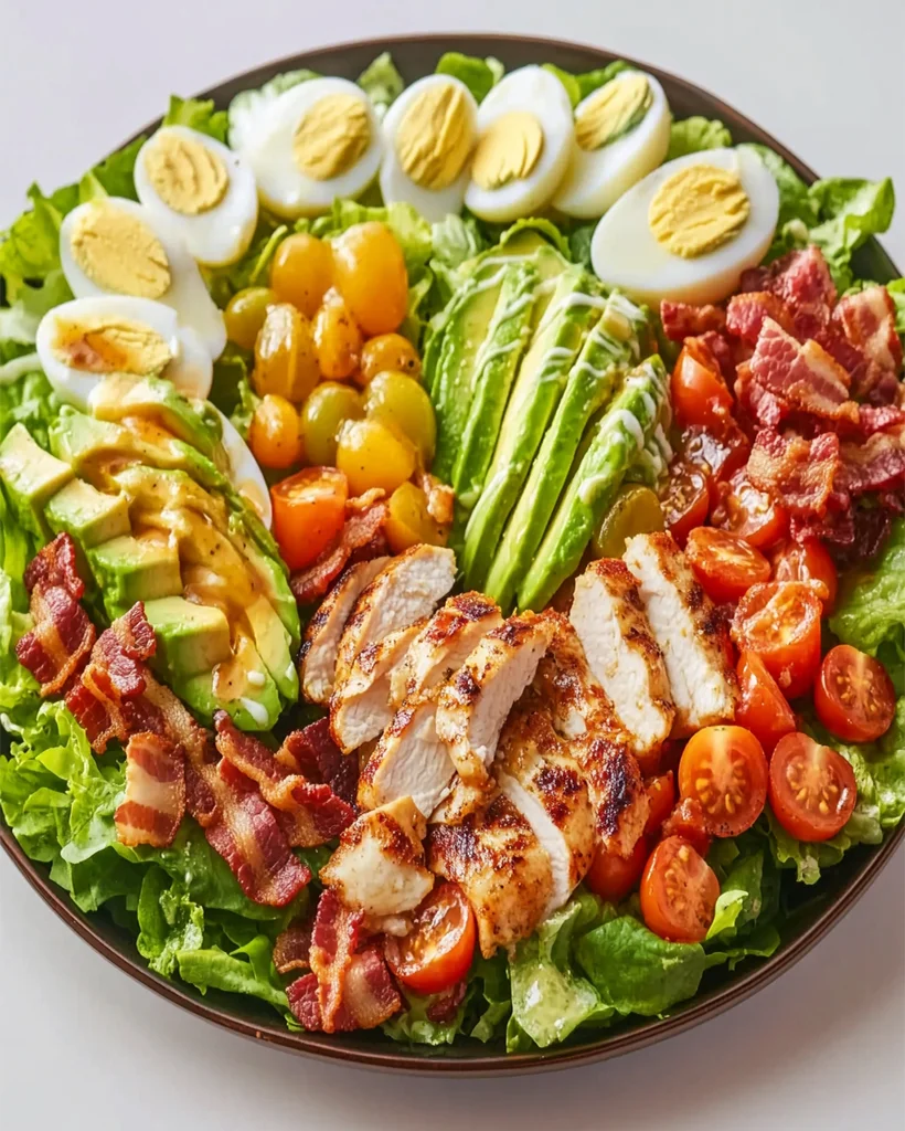 Ensalada Cobb de Pollo: Receta Fácil y Deliciosa - Recetas de abuela