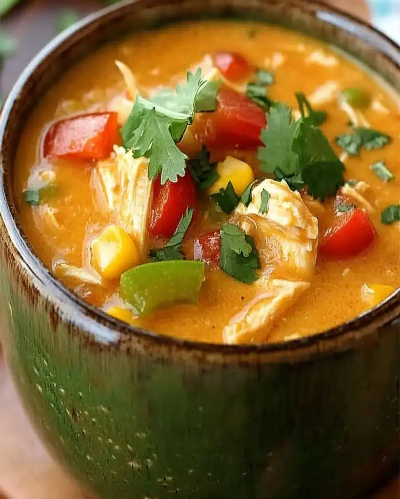 Sopa de Pollo King Ranch: Receta en Olla Lenta - Recetas de abuela