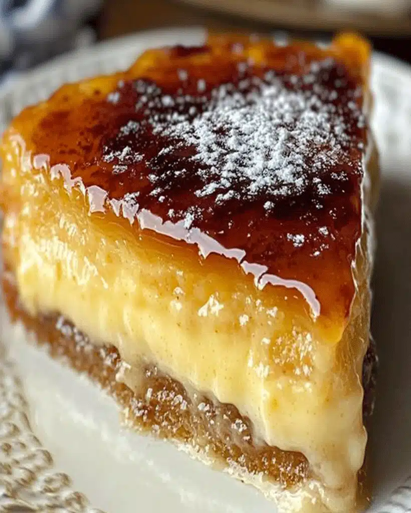 Cheesecake de Crème Brûlée Caramelizado: Receta - Recetas de abuela