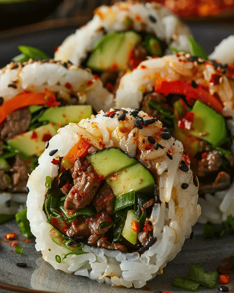 Rollos de Sushi de Bulgogi Coreano: Receta Fácil - Recetas de abuela
