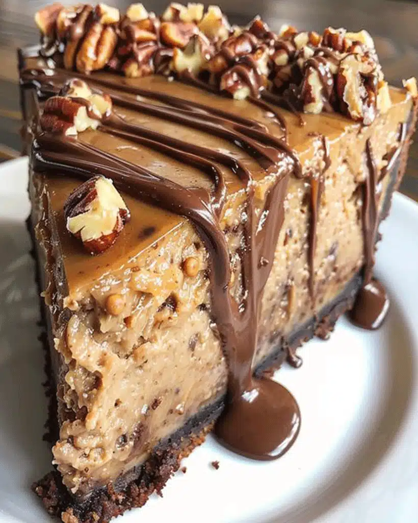 Cheesecake de Chocolate Caramelo: Delicia Definitiva - Recetas de abuela
