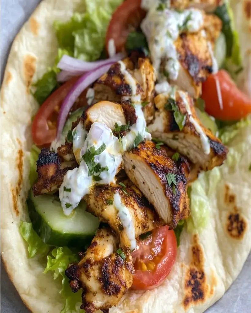 Gyros de Pollo: Receta Fácil y Rápida para la Cena - Recetas de abuela