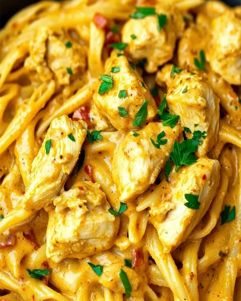 Curry de Pollo con Pasta: Receta Fácil y Rápida para Cena - Recetas de ...