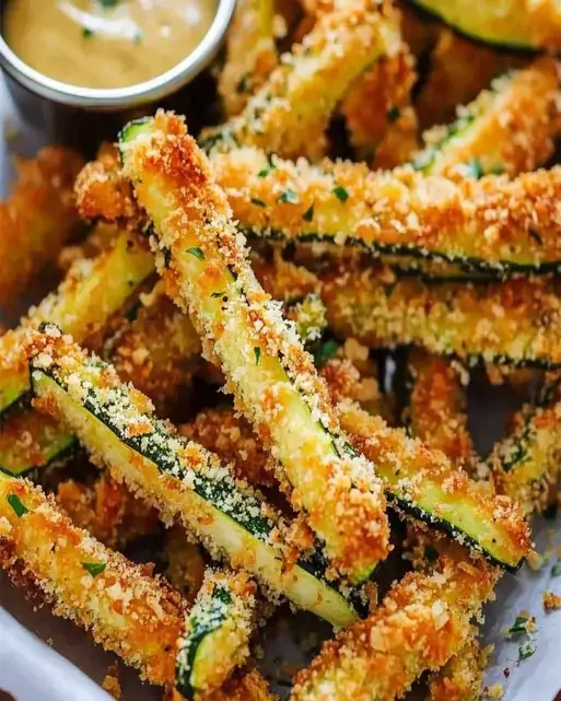 Parmesan Zucchini Fries: Receta Fácil y Saludable - Recetas de abuela