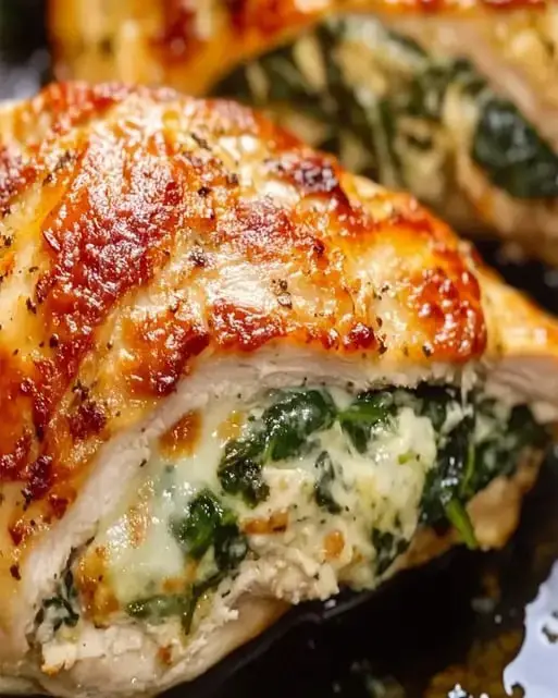 Pechugas de Pollo Rellenas de Espinacas: Receta Fácil - Recetas de abuela
