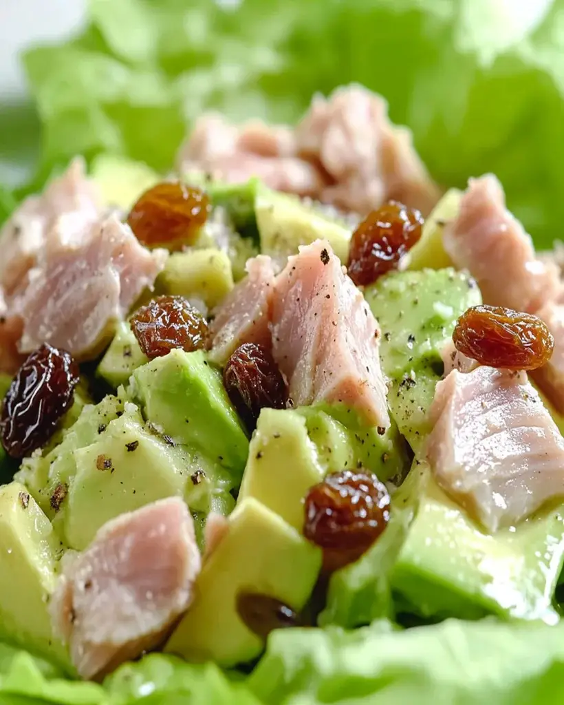 Tuna con aguacate y pasas: receta fácil y rápida - Recetas de abuela