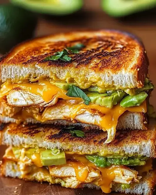 Chicken Avocado Melt Sandwich – La Mejor Receta Fácil - Recetas de abuela