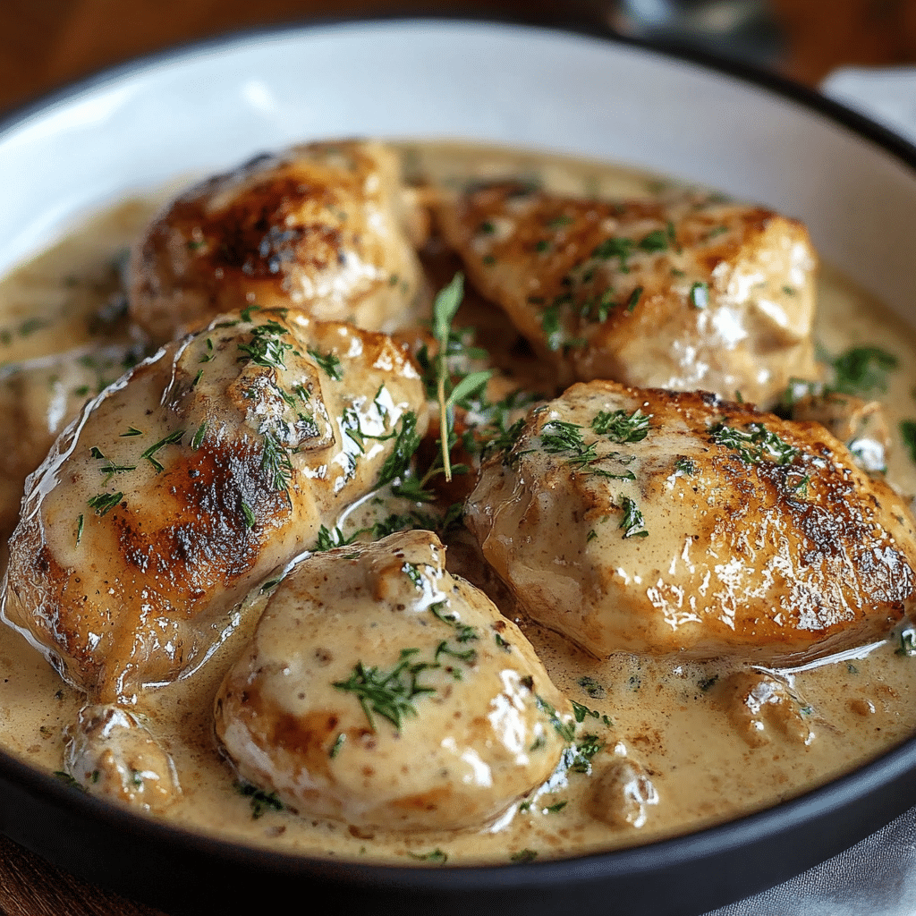 Receta de la Mejor Pechuga de Pollo a la Crema – Fácil y Deliciosa ...