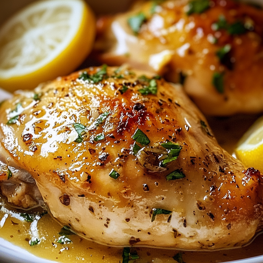 Receta de Pollo al Ajo y Limón - Recetas de abuela