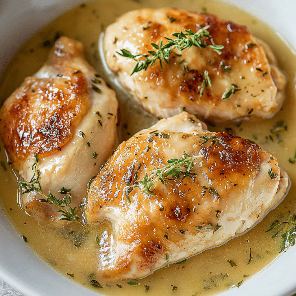 Pollo al Vino Blanco: Receta Rápida y Deliciosa 🍗🍷 - Recetas de abuela
