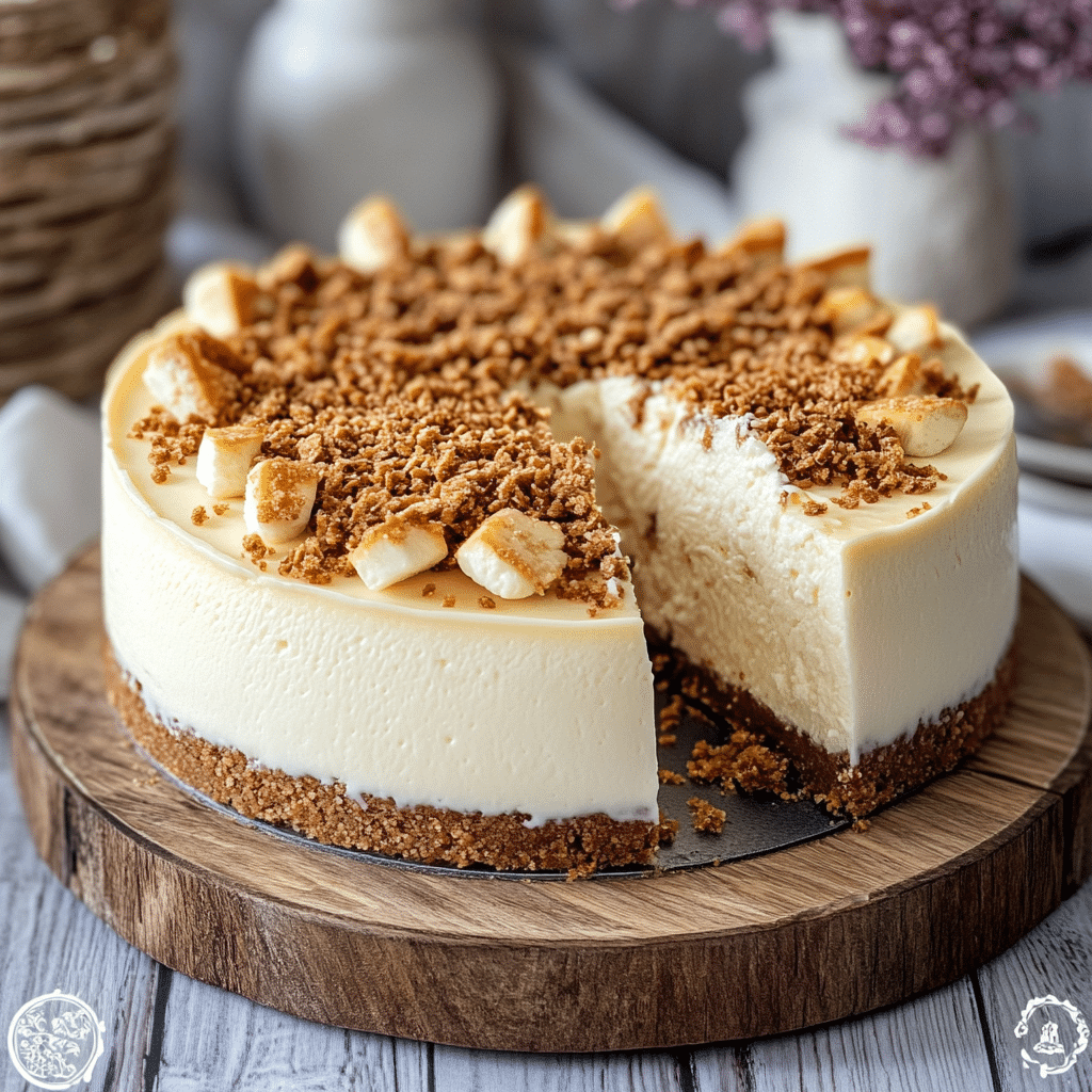 Cheesecake Cremoso con Base de Galleta y Topping - Recetas de abuela