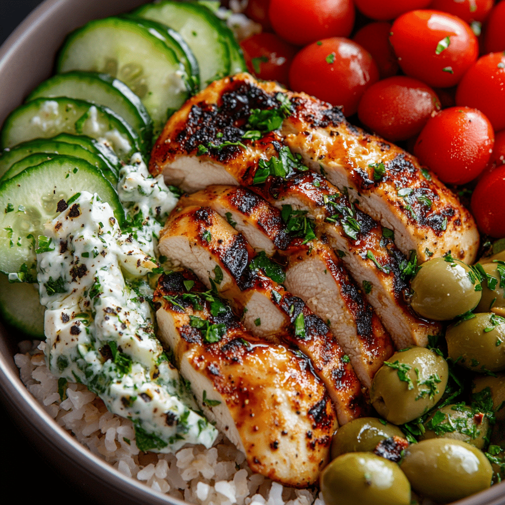Bowls de Pollo Griego: La Mejor Receta Fácil y Rápida 🍗🥗🇬🇷 - Recetas de ...