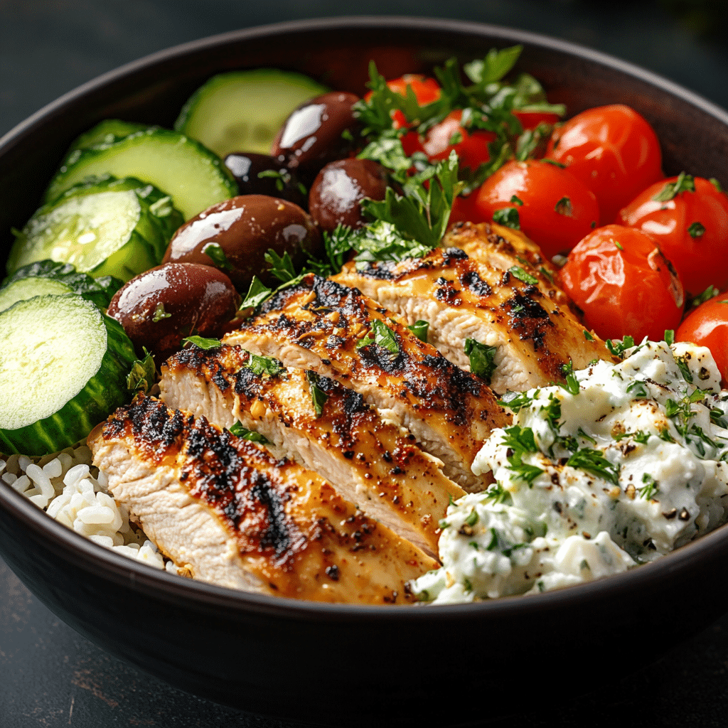 Bowls de Pollo Griego: La Mejor Receta Fácil y Rápida 🍗🥗🇬🇷 - Recetas de ...