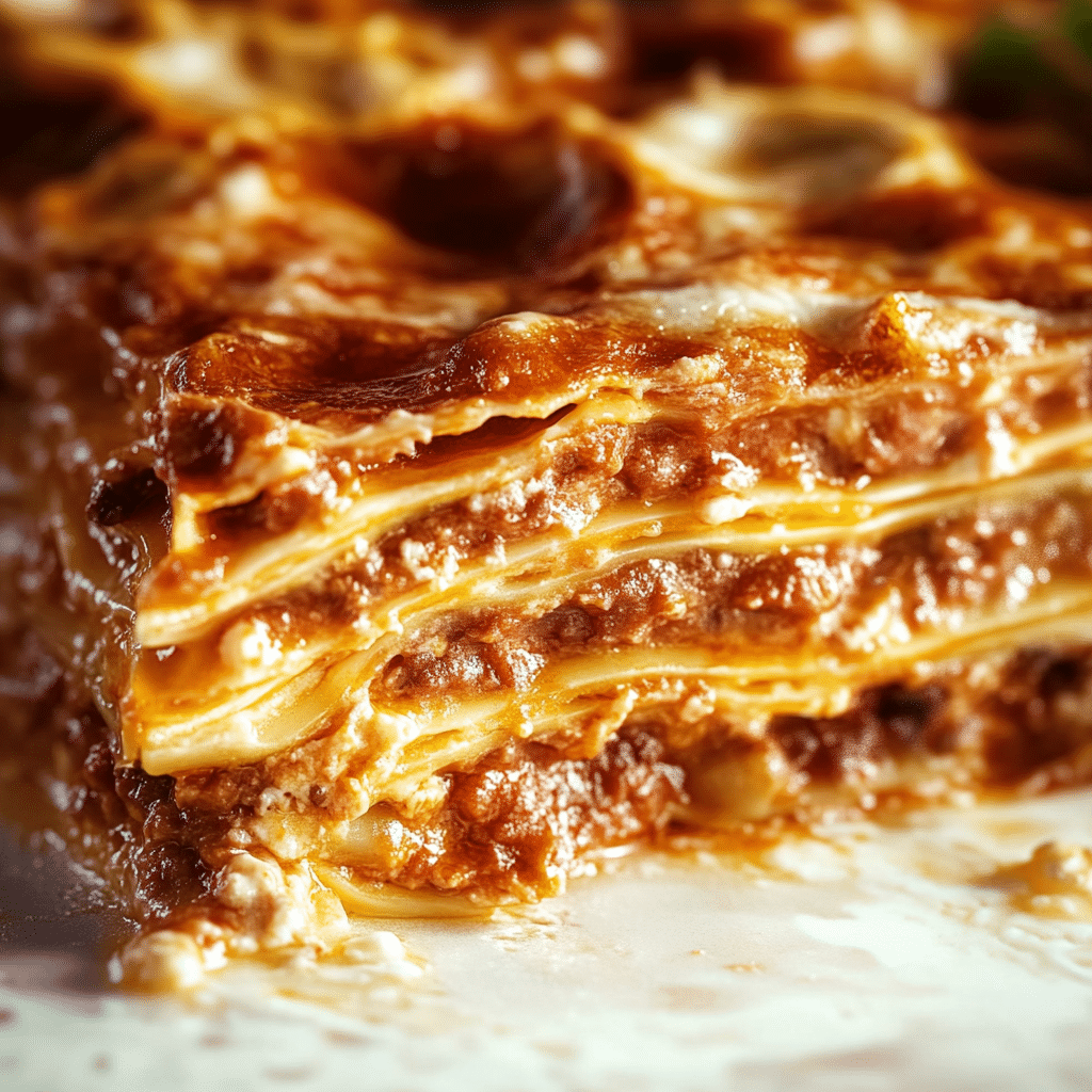 Lasaña Original Italiana - Recetas de abuela