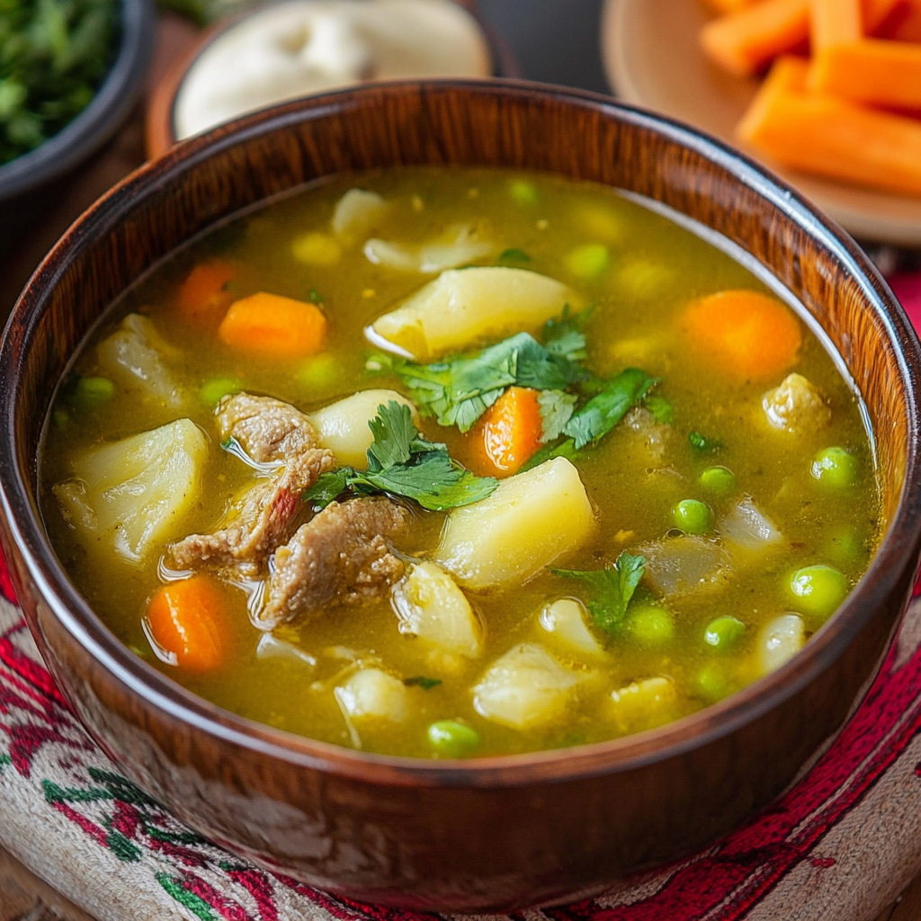 Mejor Receta Fácil y Rápida de Sopa de Menestrón Peruano