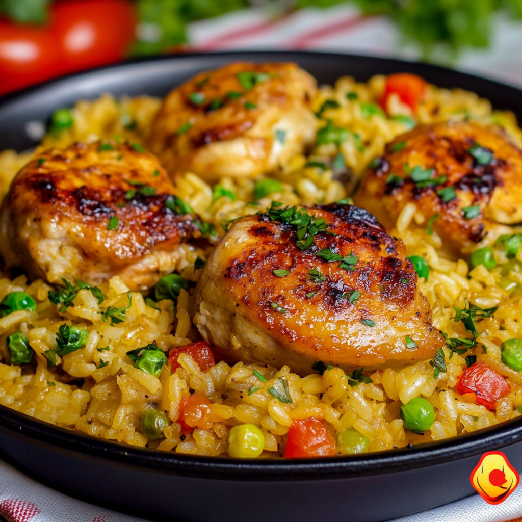Mejor Receta Fácil y Rápida de Arroz con Pollo
