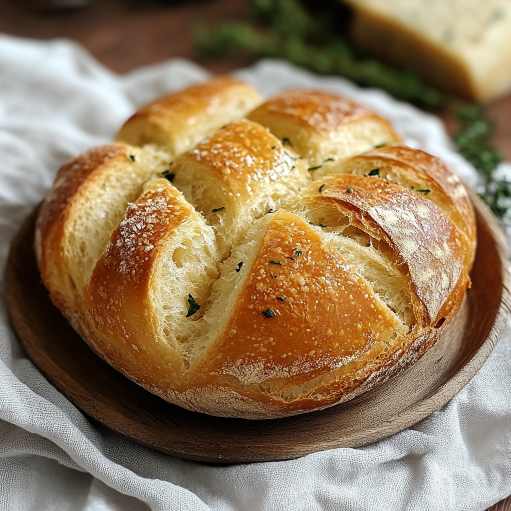 La mejor receta fácil de Pan de Ajo casero