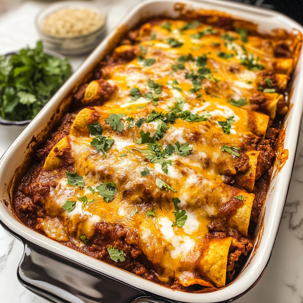 Mejor Receta Fácil y Rápida de Enchiladas de Carne
