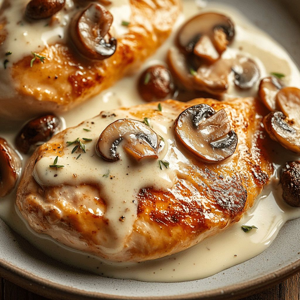 Pollo con Champiñones y Crema: Una Receta Deliciosa y Sencilla ...