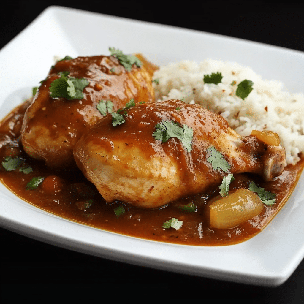 Pollo en Salsa Picante: Receta Económica y Fácil