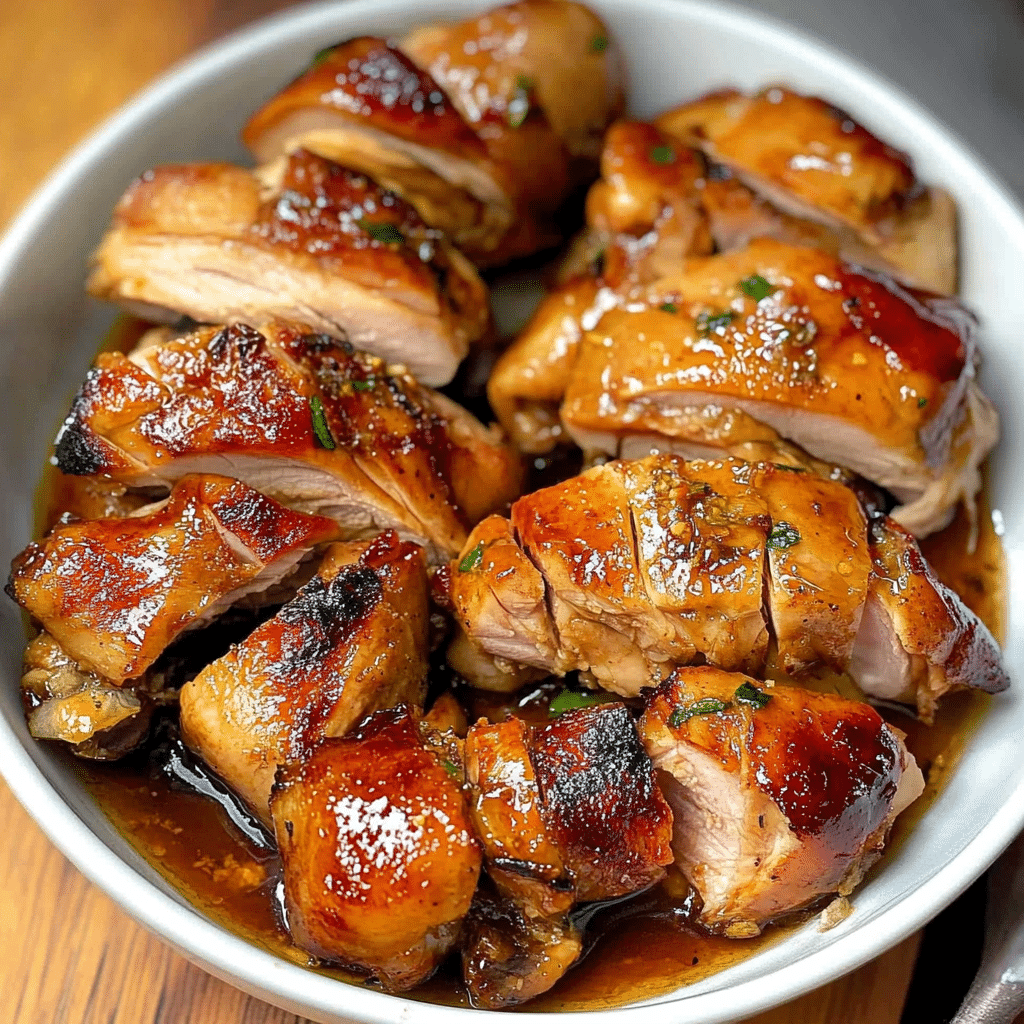 Mejor Receta Fácil y Rápida de Muslos de Pollo Asado