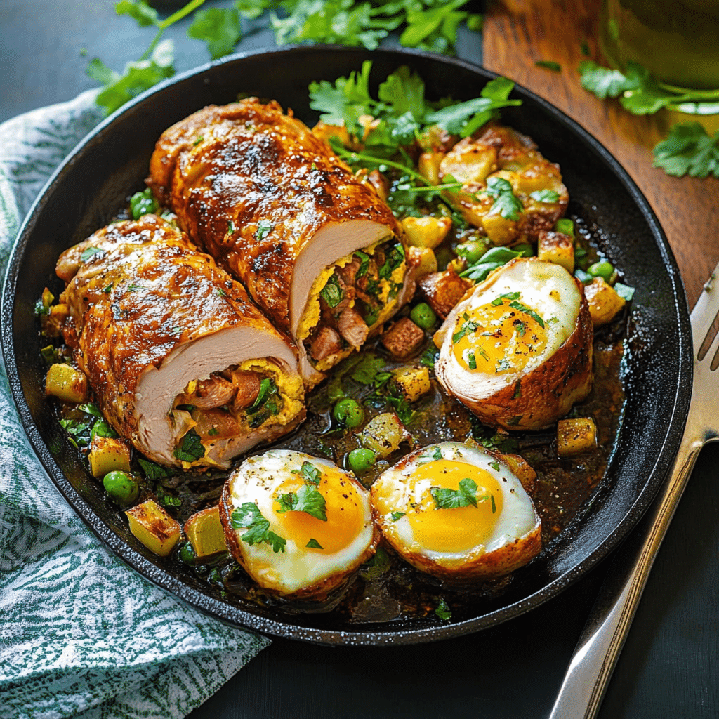 Recetas con pollo y huevos: ingredientes económicos