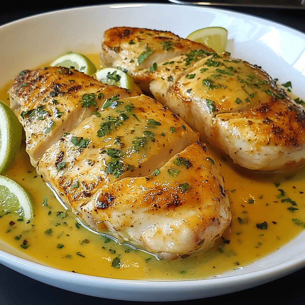 Mejor Receta Fácil y Rápida de Pollo en Salsa de Ajo y Limón