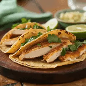 Tacos de Milanesa de Pollo: Cena Fácil y Sabrosa