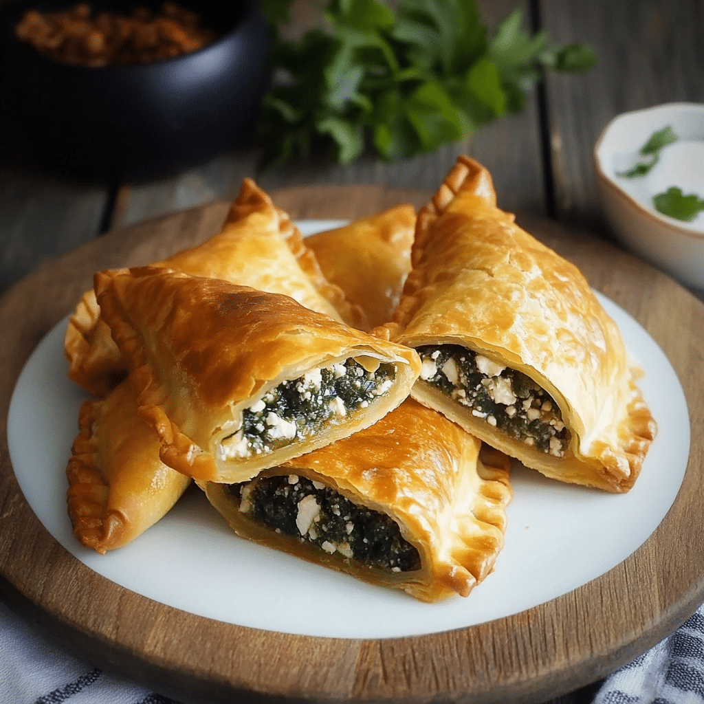 Mejor Receta Fácil y Rápida de Pastelitos de Masa Filo Rellenos con Acelgas