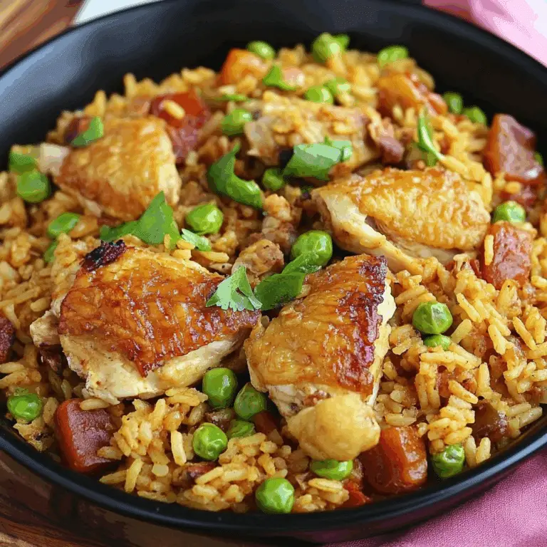 Arroz con Pollo Cubano: Receta Auténtica y Sabrosa