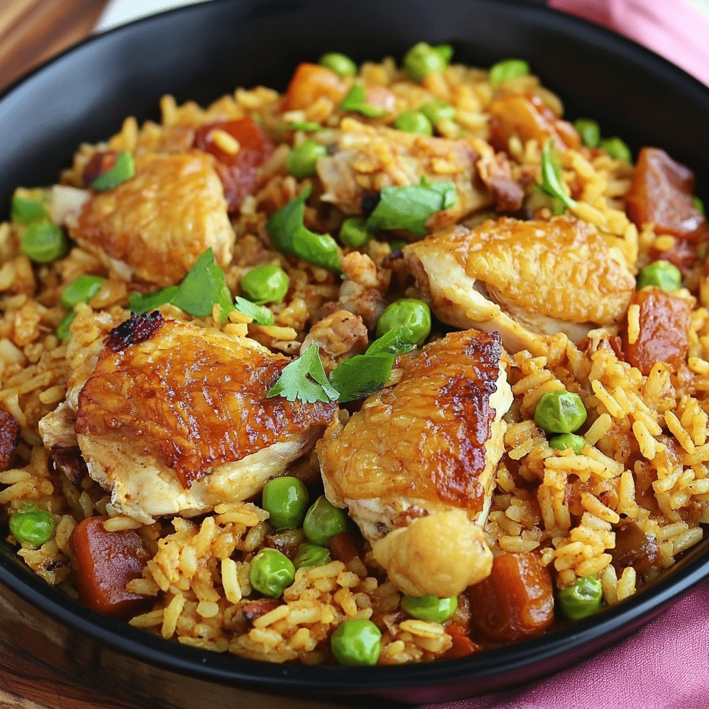 Arroz con Pollo Cubano: Receta Auténtica y Sabrosa