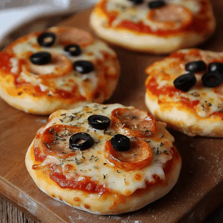 Mejor Receta Fácil y Rápida de Mini Pizzas Caseras