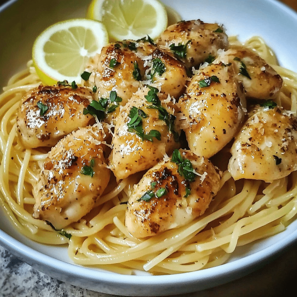 Mejor Receta Fácil y Rápida de Pollo con Mantequilla de Ajo y Pasta de ...