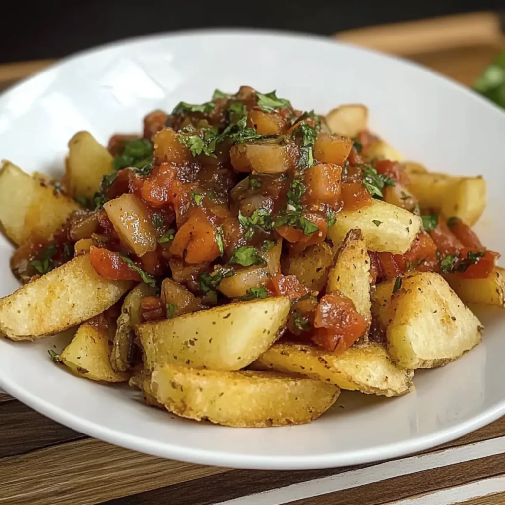 Papas Fritas Gajo - Receta Deliciosa con Salsa