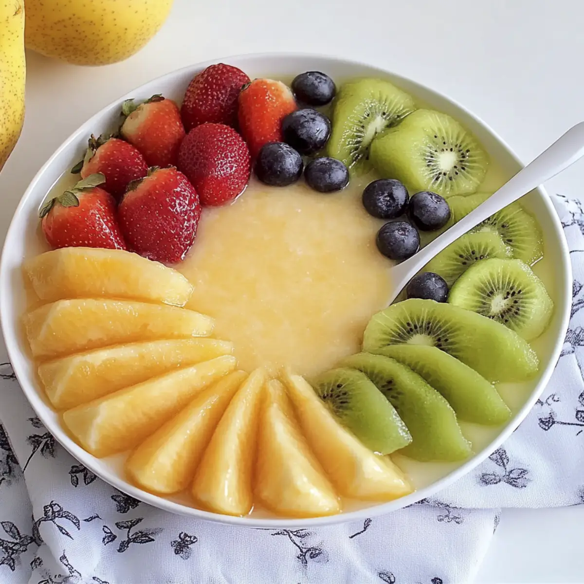 Papilla de frutas para bebés: inicio nutritivo y saludable