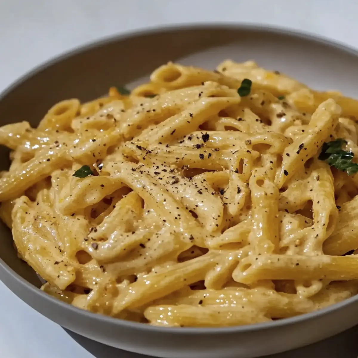Pasta cremosa ahumada: Cena deliciosa en minutos