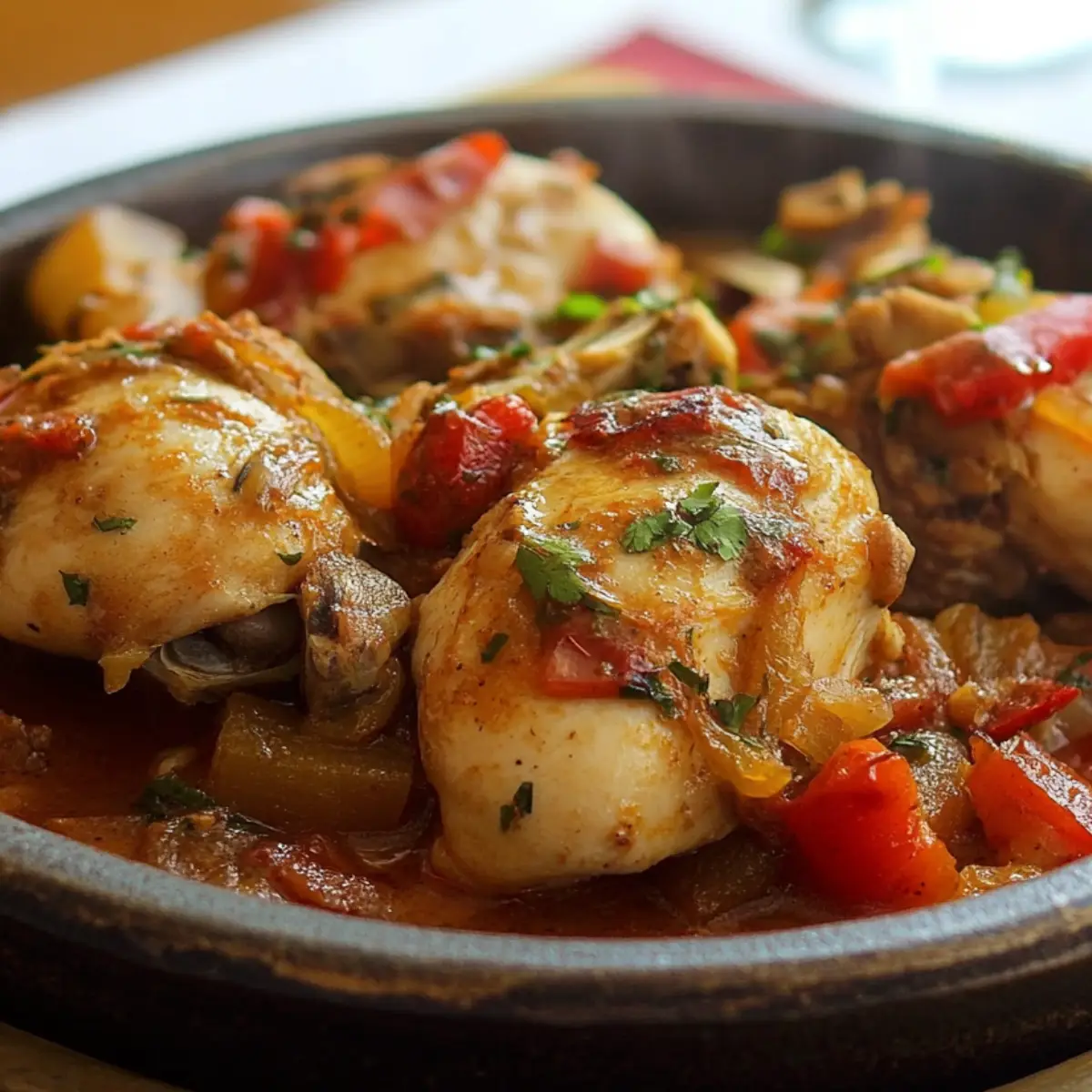 Pollo al Chilindrón: Receta Deliciosa y Tradicional