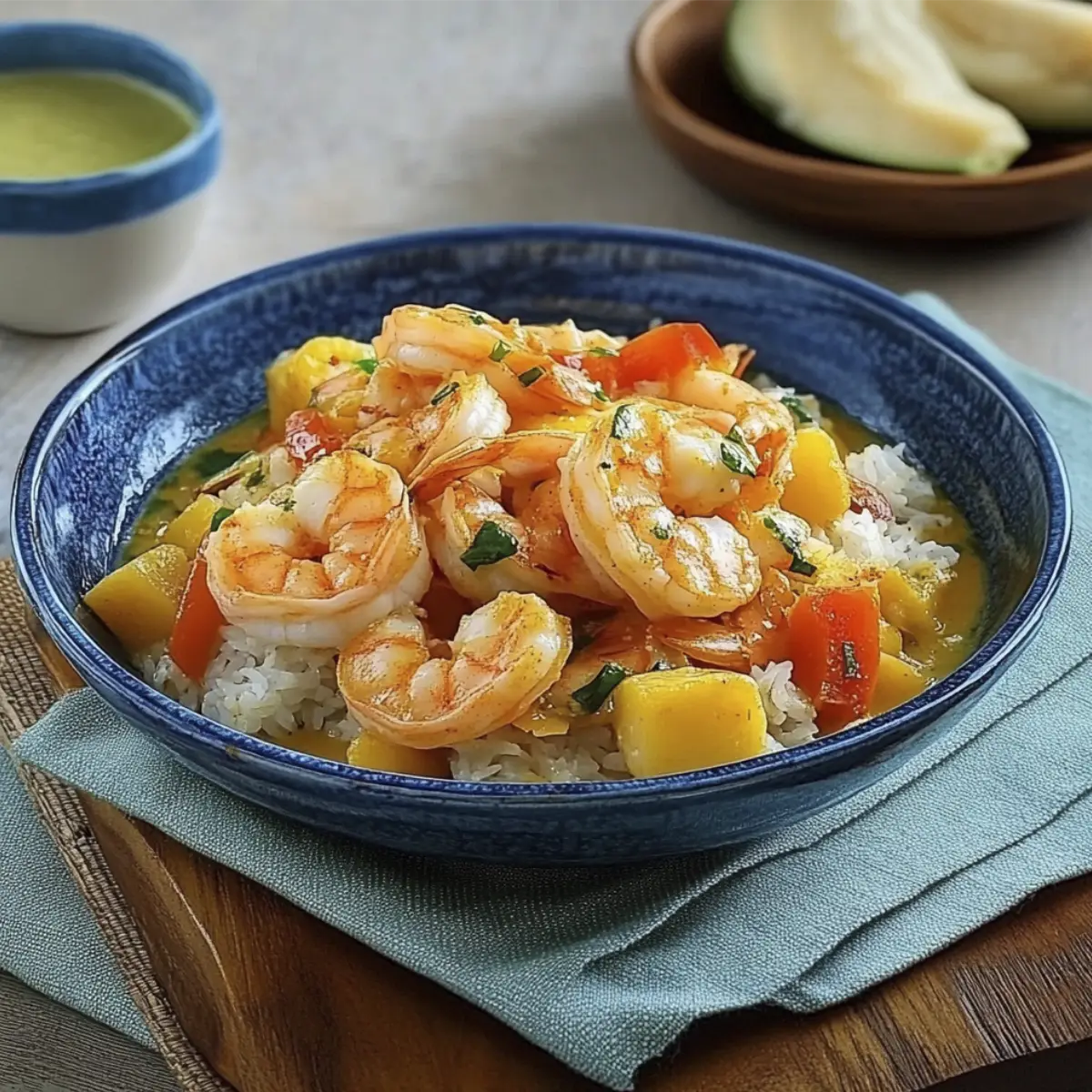 Camarones al Coco: Delicioso Placer Tropical