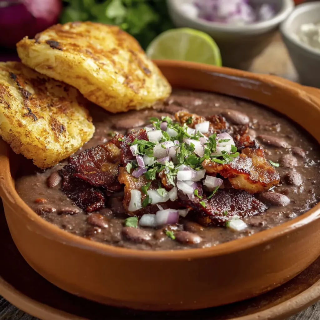 Frijoles Refritos con Tocino: Sabor y Tradición Mexicana