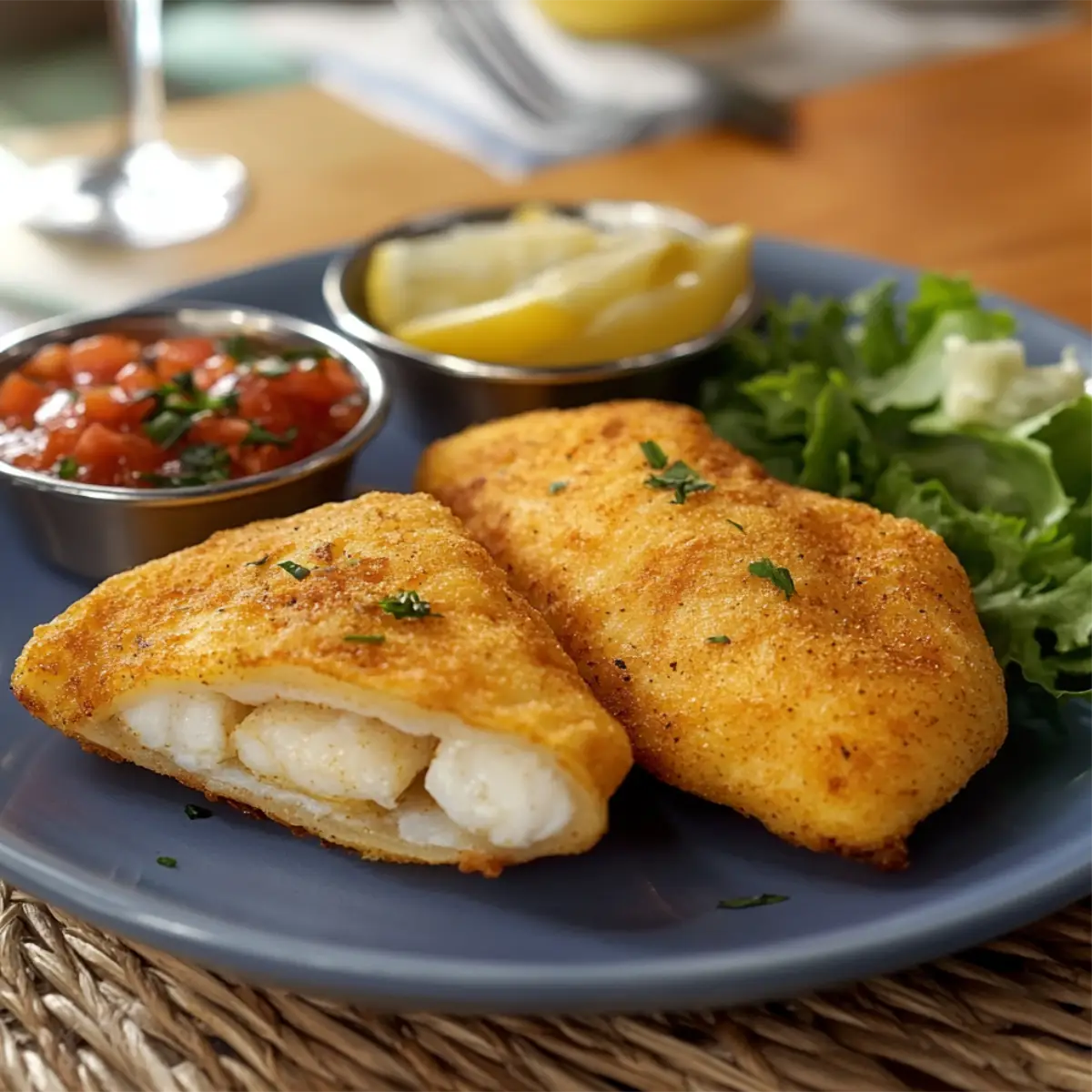 Filete de Pescado Frito Fácil y Delicioso: Receta Tradicional