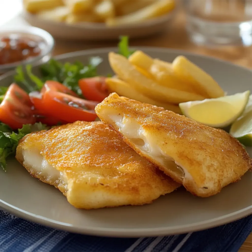 Filete de Pescado Frito Fácil y Delicioso: Receta Tradicional
