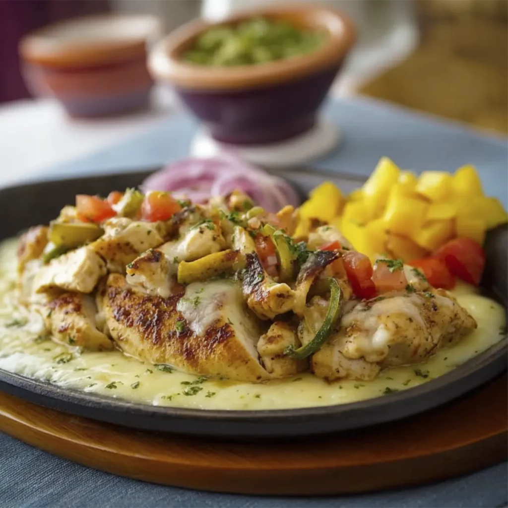 Alambre de Pollo con Queso: Delicia en Cada Bocado