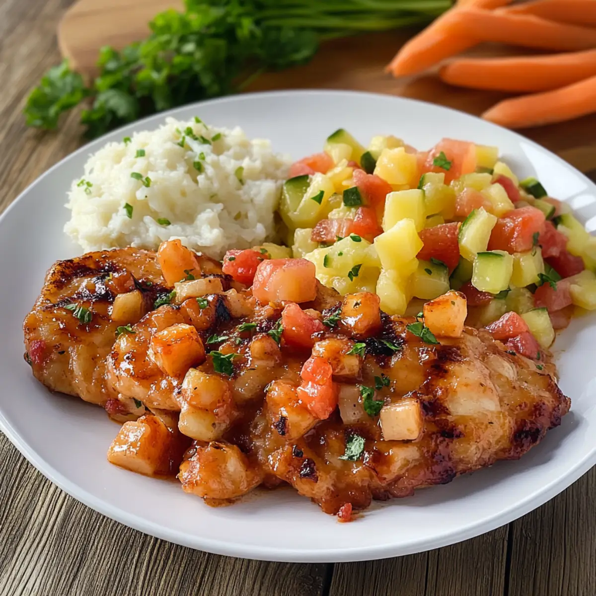 Chuletas Hawaianas Rápidas y Fáciles de Preparar