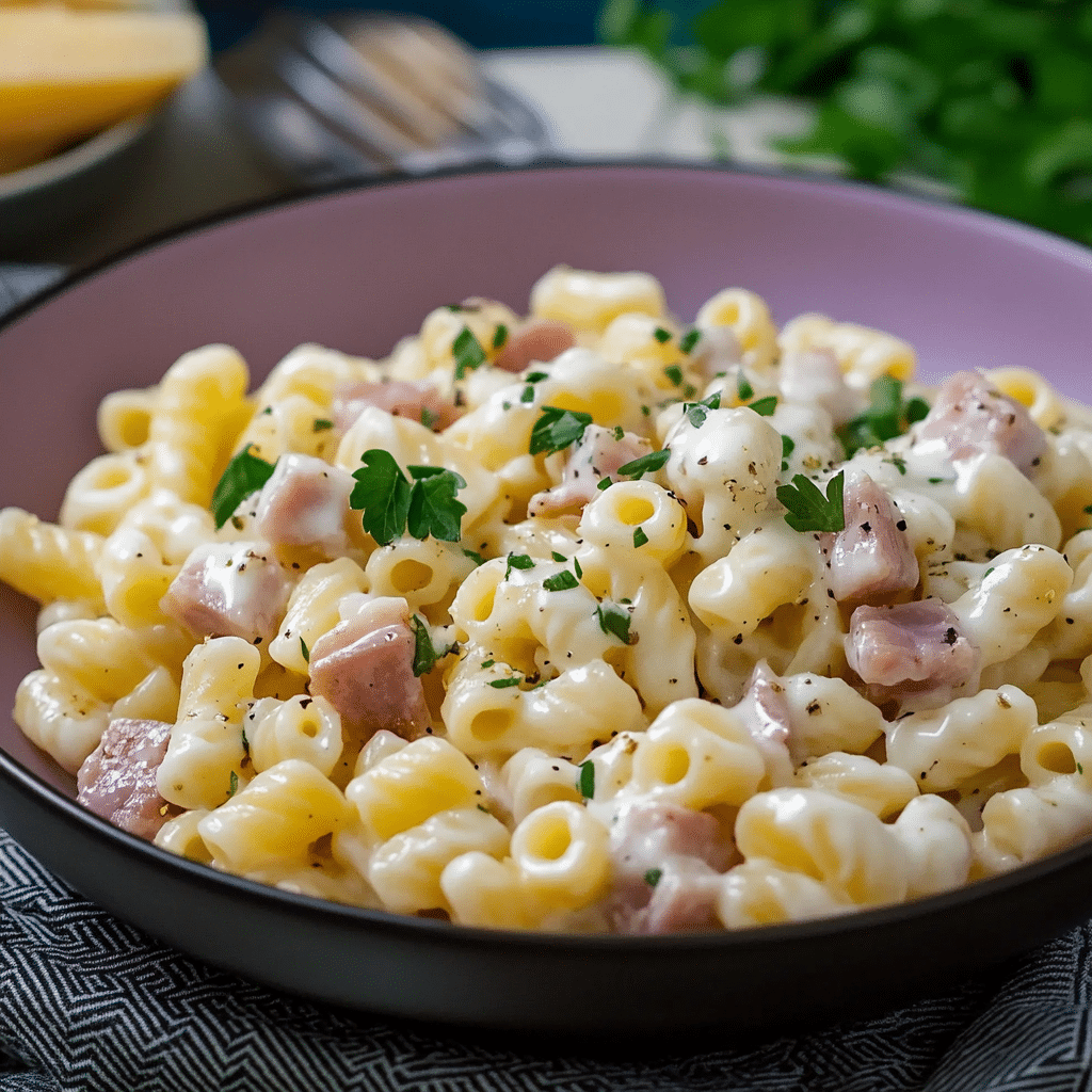 Pasta de Coditos con Jamón Fría | Refrescante y Deliciosa