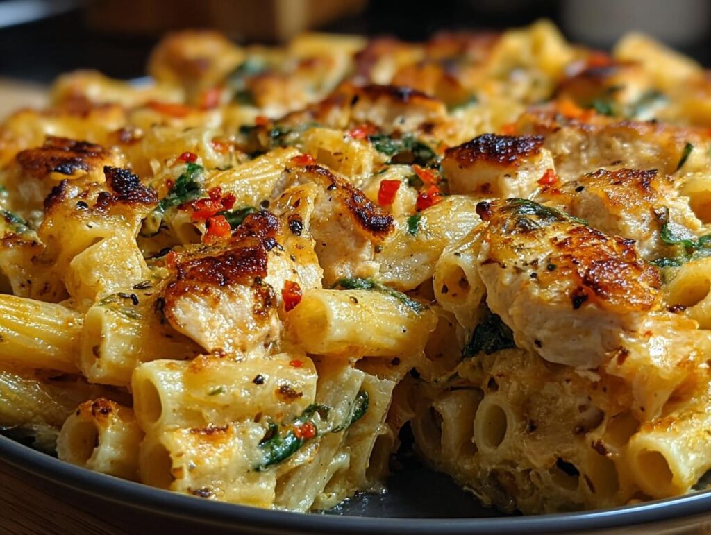 Pasta Horno Con Pollo: Fácil y Cremosa - Recetas de abuela