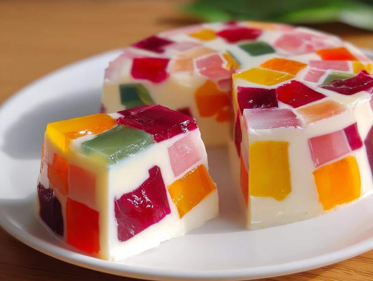 Postre Gelatina Mosaico Paso: Receta Fácil - Recetas de abuela