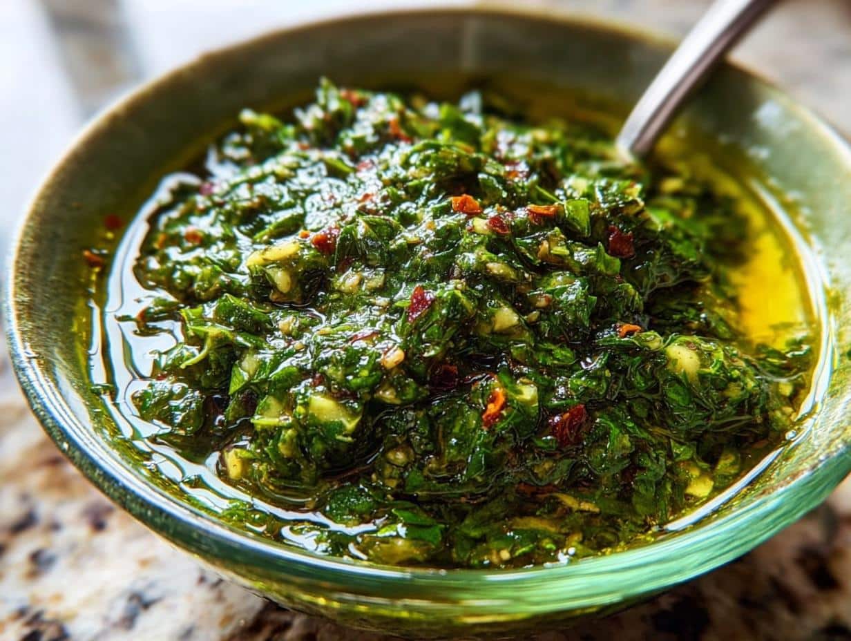Salsa Chimichurri: 6 Ingredientes Clave - Recetas de abuela